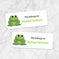 Cute Frog Name Labels for School Supplies - Printable at Printable ...