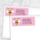 Cute Pink Bee Address Labels - Printable at Printable Planning for only ...
