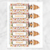 Personalized Fall Pumpkin Gnome Bookmarks | Printable PDF – Printable ...