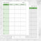 Green Weekly Lesson Plan for Teachers, School Planning Pages ...