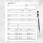 Medical Information Form - Printable at Printable Planning for only 5.95