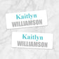 Name Labels Turquoise and Gray for School Supplies - Printable at ...