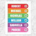Personalized Rainbow Star Bookmarks - Printable at Printable Planning ...