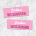 Pink Name Labels for School Supplies - Printable – Printable Planning