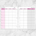 Pink Weekly Lesson Plan Pages | Printable Teacher Planner PDF ...