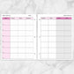 Pink Weekly Lesson Plan for Teachers, School Planning Pages - Printable ...
