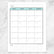 Teal Monthly and Weekly Calendar Planner Pages - Printable – Printable ...
