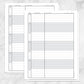Scheduling Sheet with Notes - Printable at Printable Planning for only 5.95