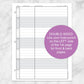 Scheduling Sheet with Notes - Printable at Printable Planning for only 5.95