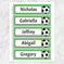 BUNDLE: Personalized Soccer Ball Bookmarks - Printable at Printable ...