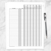Printable Financial Sheets online at Printable Planning