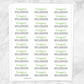 Name Labels Green and Gray for School Supplies - Printable at Printable ...