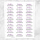 Name Labels Purple and Gray for School Supplies - Printable at ...