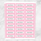 Border Color Name Labels for School Supplies BUNDLE - Printable at ...
